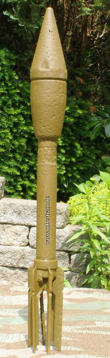 Deko US Bazooka Rakete, 2,36 inch Rocket M6 A 2, 2. WK | 11481